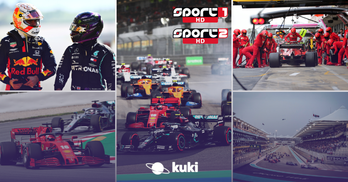 KukiTV.sk | F1 online zdarma: Veľká cena na Sport 2 HD